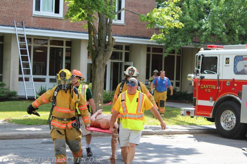 Dormitory Fire Simulated at Whitman Hall on St. Lawrence University ...